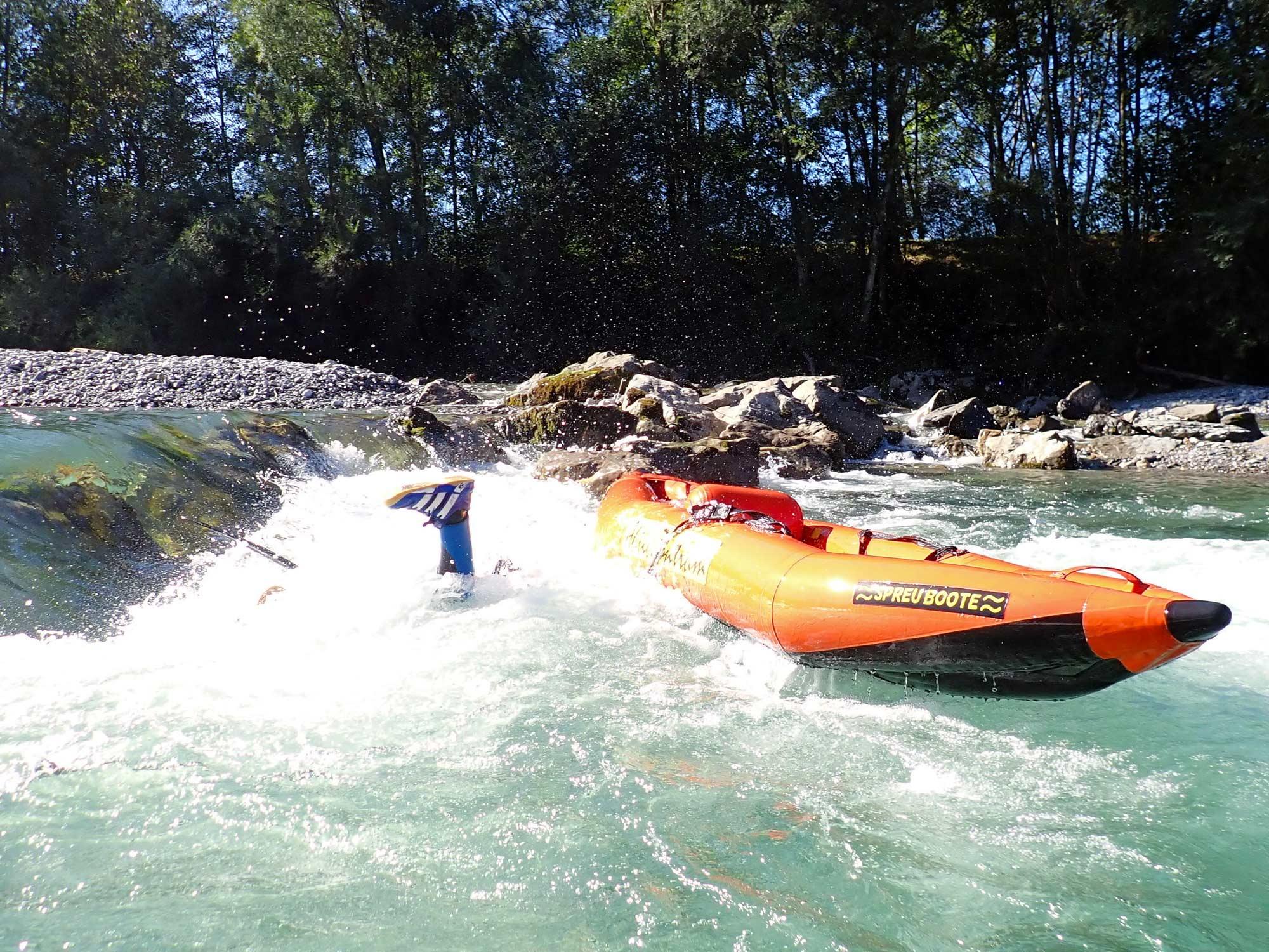 MAP-Erlebnis: Kajak-Rafting Level 3 - Veranstaltungen im Allgäu